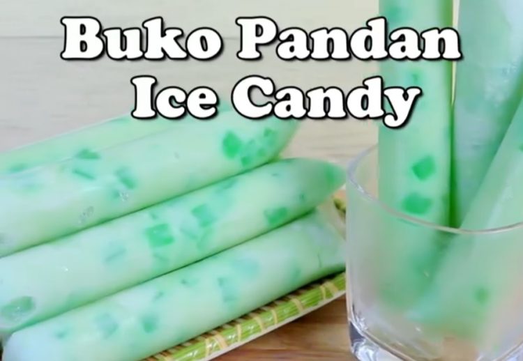 Buko Pandan Ice Candy - Yummy Kitchen