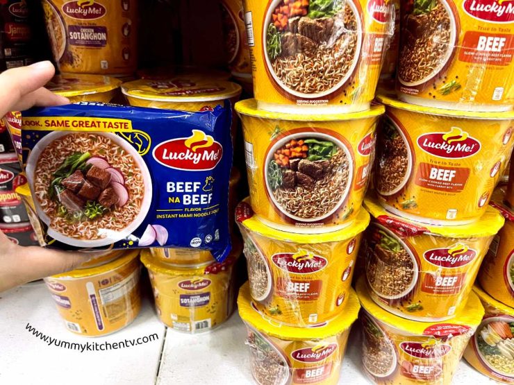 Lucky Me! (one of the top Filipino Instant Noodle Brand) - Yummy Kitchen