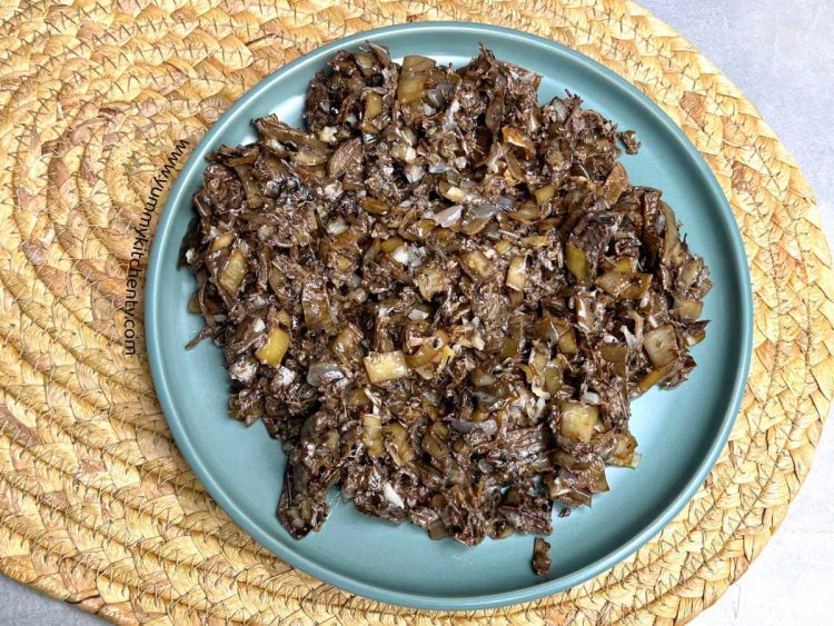 Puso ng Saging ( also known as 'Banana Heart' ) - Yummy Kitchen