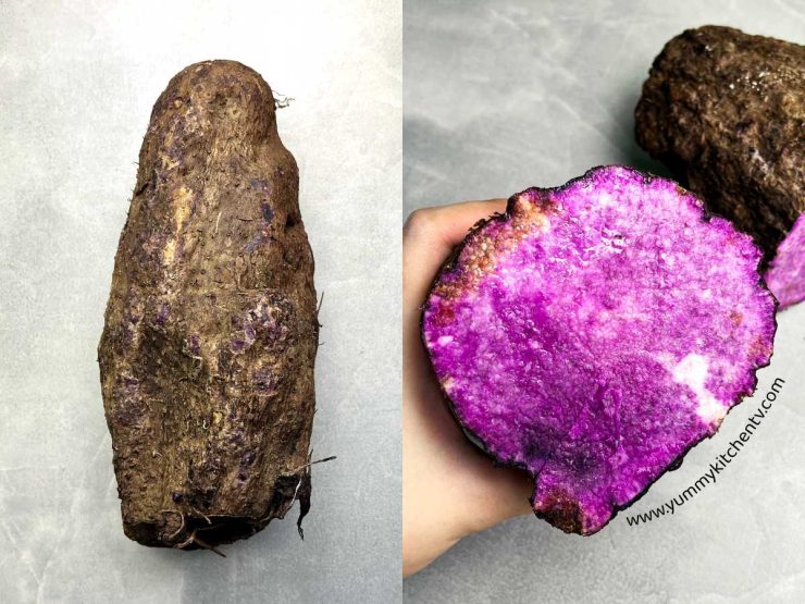 Purple Yam - The vibrant ever popular 'Ube' - Yummy Kitchen