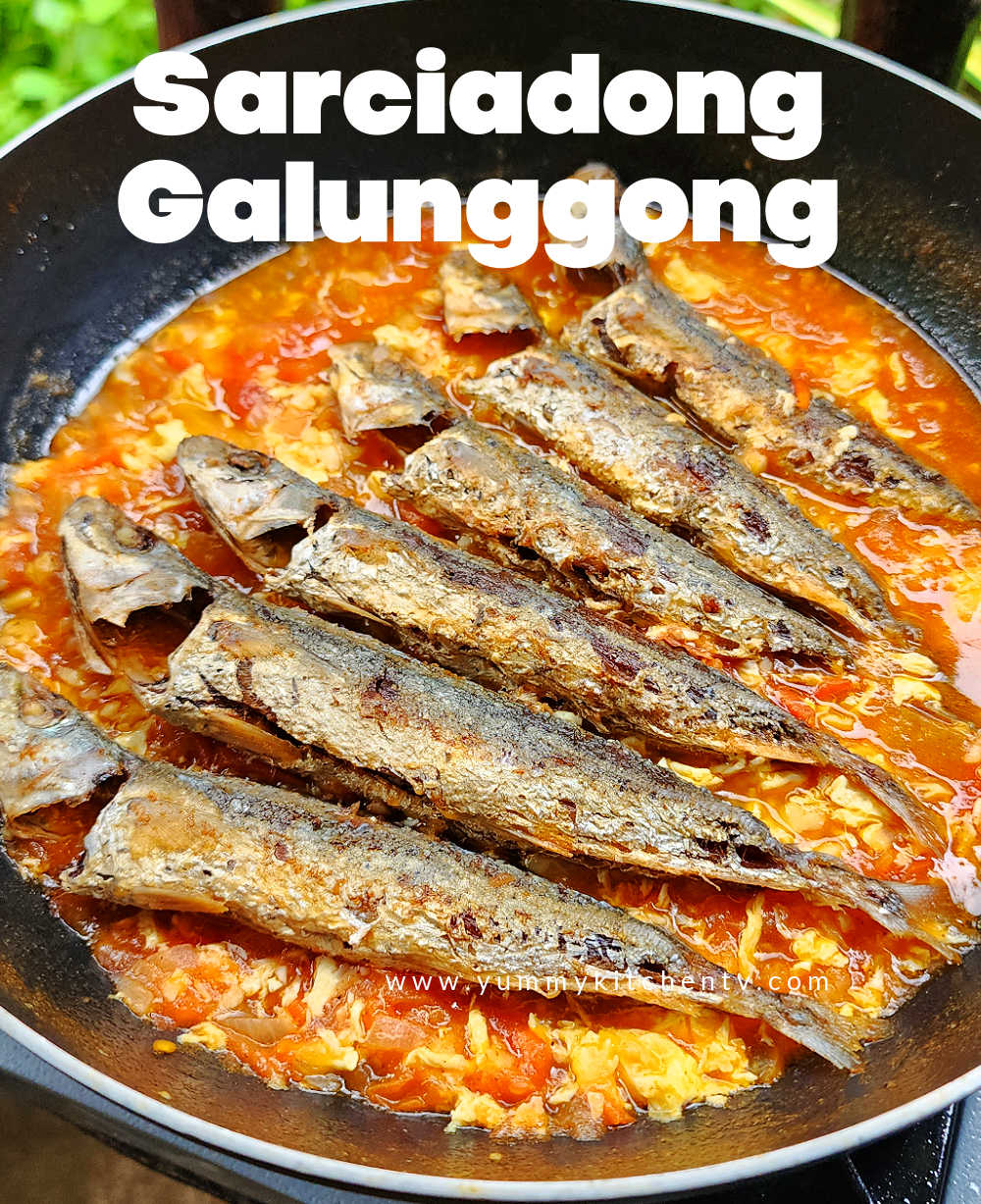 Sarciadong Galunggong - A budget Friendly Filipino Fish Stew - Yummy Kitchen