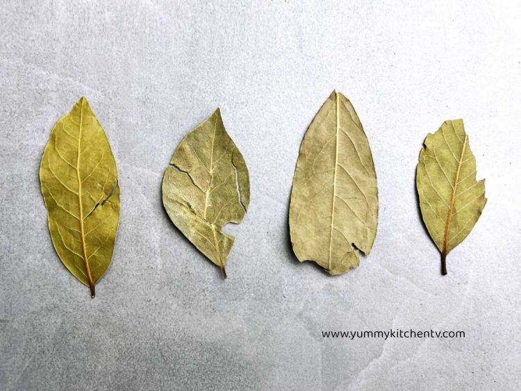Bay Leaves ( also called "Laurel Leaves" ) - Yummy Kitchen