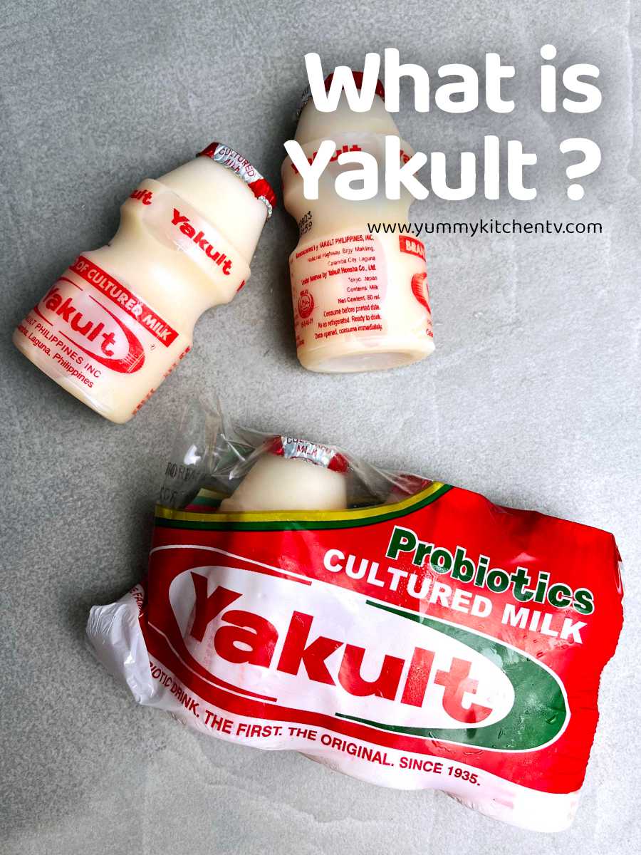 Yakult ( the probiotic drink of kids and adults alike ) - Yummy Kitchen
