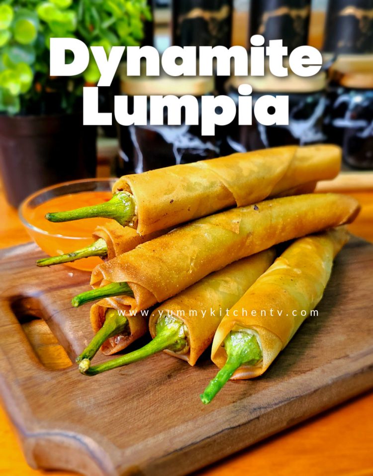 Dynamite Lumpia - A Crunchy, Spicy, Filipino Snack - Yummy Kitchen