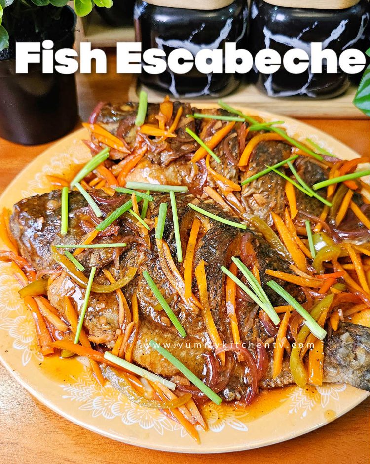 Fish Escabeche - A Colorfully Flavorful Fish Dish - Yummy Kitchen