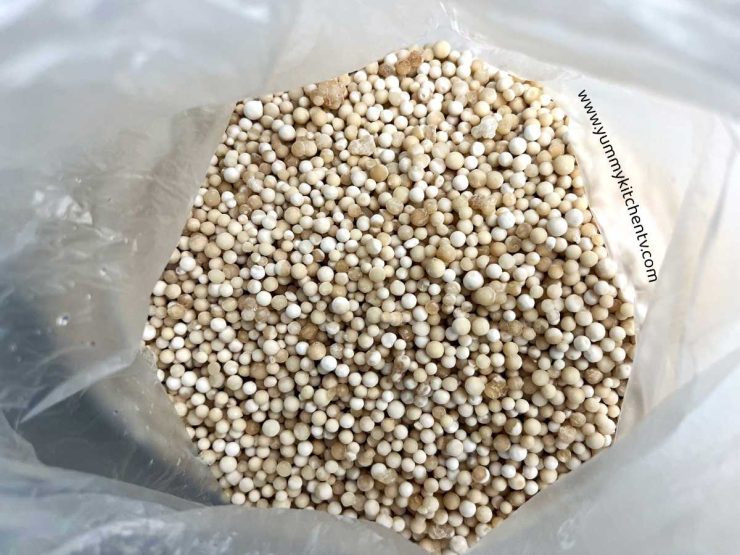 White Sago - Versatile Chewy Balls ( or "White Sago Pearls" ) - Yummy ...