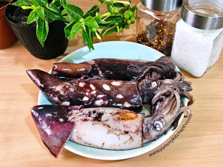 Calamari - Fried Breaded Squid Rings - Yummy Kitchen