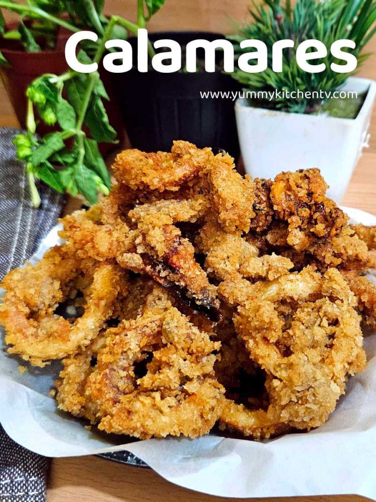 Calamari - Fried Breaded Squid Rings - Yummy Kitchen