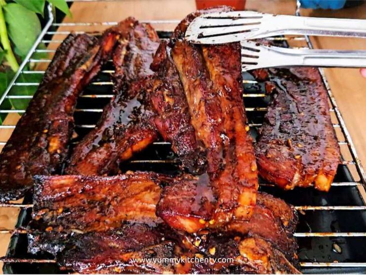 Oven Grilled Liempo - An Easier Way to 'Grill' Pork at Home - Yummy Kitchen