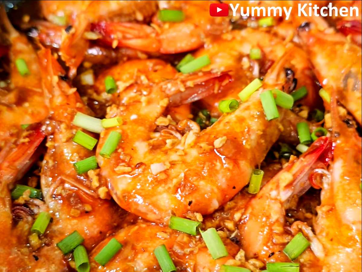 Dampa-Style Butter Shrimp - A Richly Flavorful Seafood Dish - Yummy Kitchen