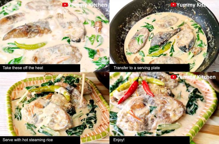 Ginataang Tambakol Recipe | Filipino Tuna in Coconut Milk 便 - Yummy Kitchen