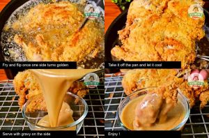 Easy Fried Chicken and Gravy - Crispy Chicken Using Milk ? - Yummy Kitchen