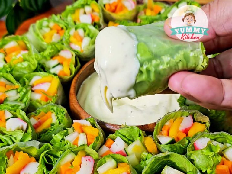 Mango Kani Rolls: Refreshing Japanese-Inspired Spring Rolls - Yummy Kitchen