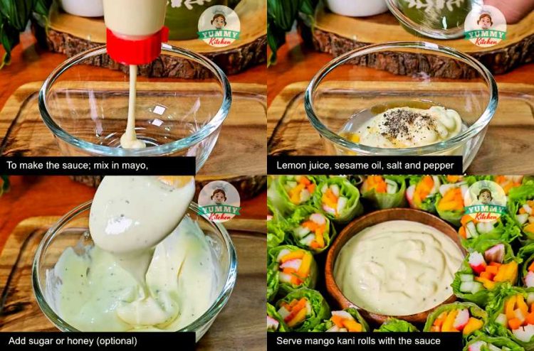 Mango Kani Rolls: Refreshing Japanese-Inspired Spring Rolls - Yummy Kitchen