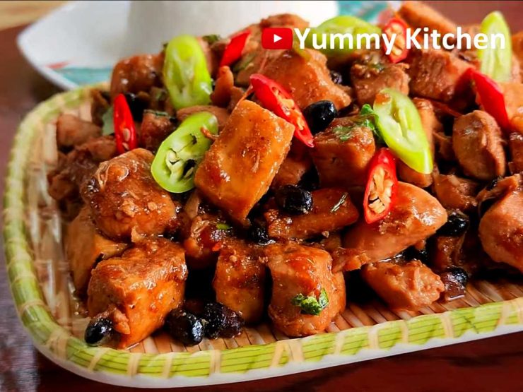 Adobong Atay ng Manok (Chicken Liver Adobo) - Yummy Kitchen