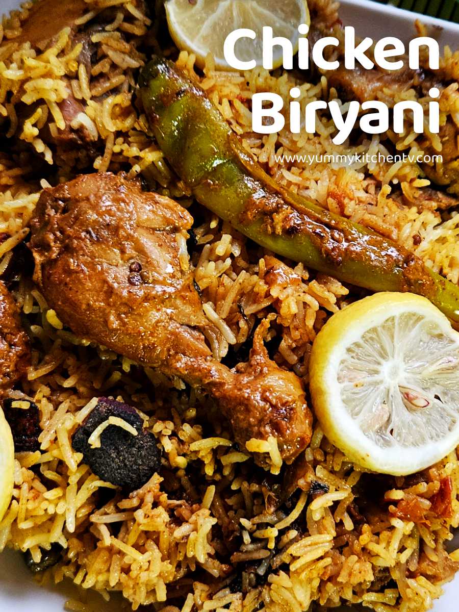 Make Chicken Biryani - In 6 Easy Steps - Yummy Kitchen