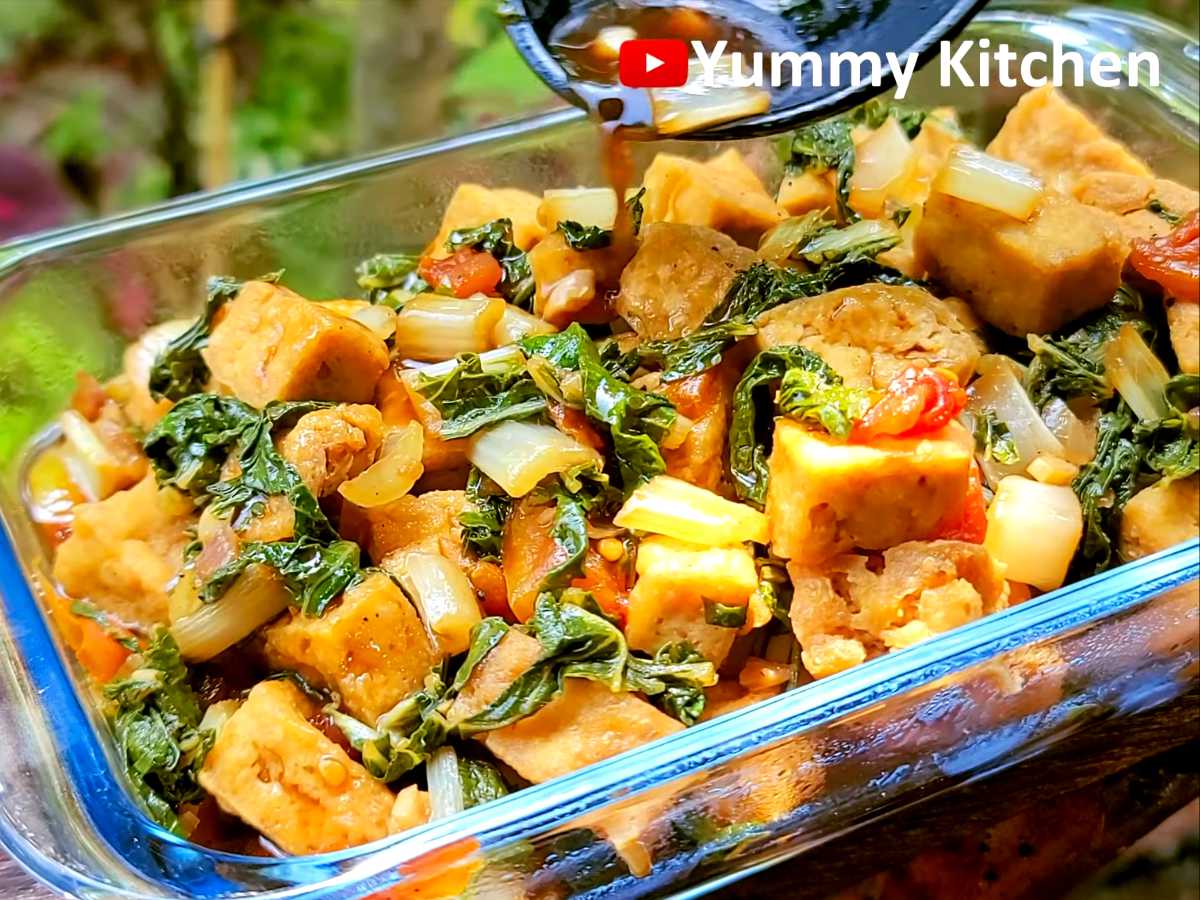 Ginisang Pechay with Tokwa - A Savory Filipino Vegetarian Dish - Yummy Kitchen