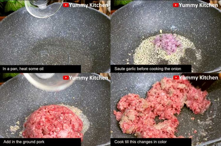 Ginisang Repolyo with Giniling Recipe - Simple 5 Step Stir-Fry - Yummy ...