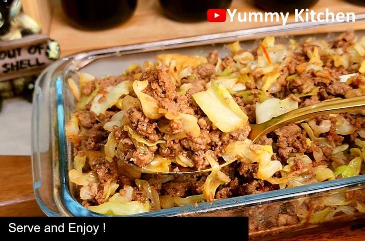 Ginisang Repolyo with Giniling Recipe - Simple 5 Step Stir-Fry - Yummy ...