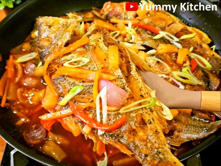 Sweet and Sour Fish Recipe - Tangy, Flavorful, and Healthy ( easy ...