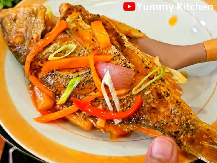 Sweet and Sour Fish Recipe - Tangy, Flavorful, and Healthy ( easy ...