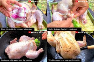 Coke Chicken Recipe - Braised Chicken using Coke - Yummy Kitchen