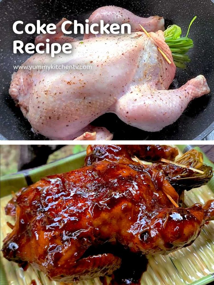 Coke Chicken Recipe - Braised Chicken using Coke - Yummy Kitchen