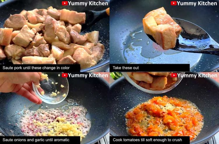 Pork Pochero - A Sweet Richly Savory Filipino Tomato Pork Stew - Yummy ...