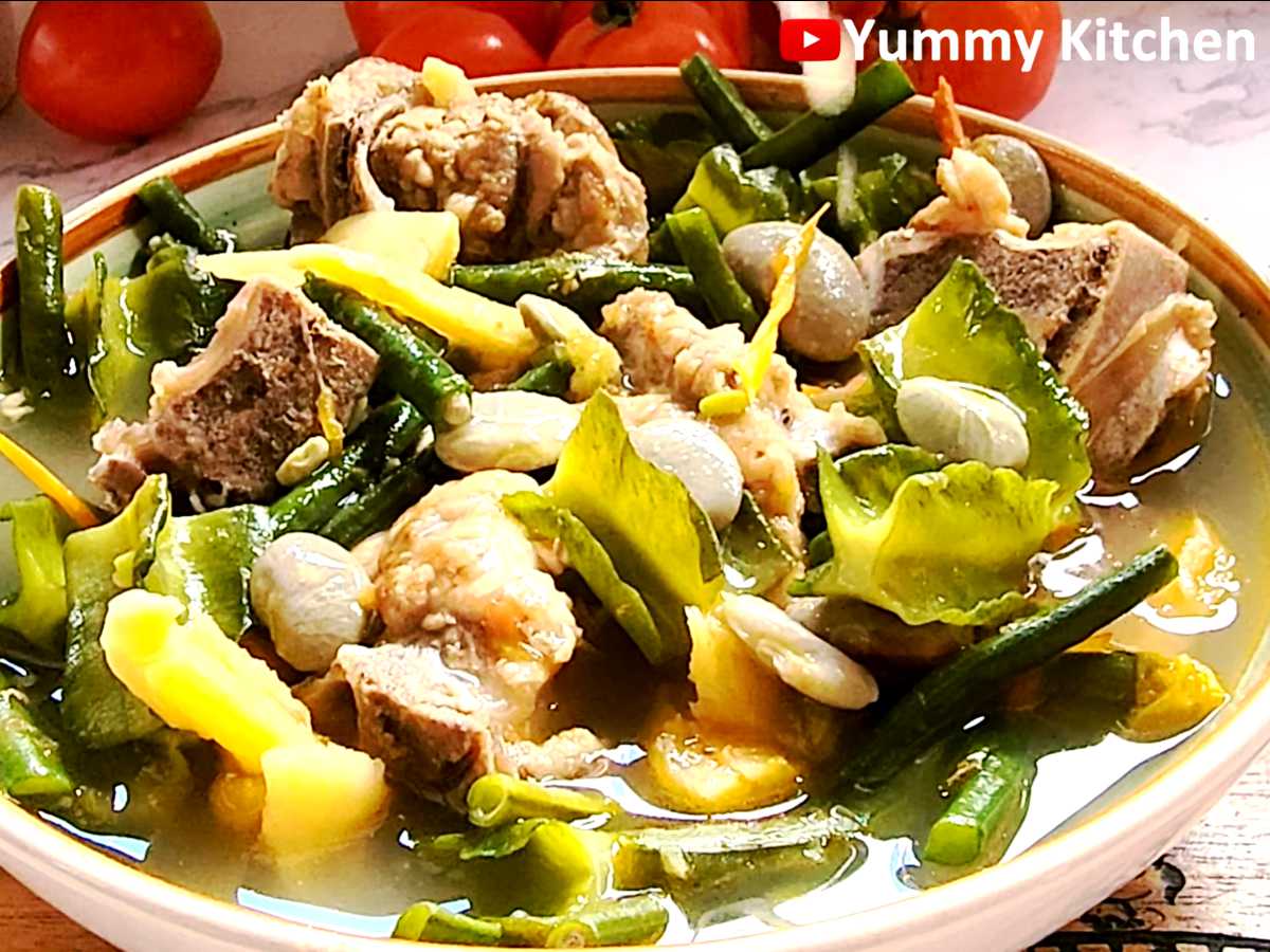 Bulanglang na Paayap - A Protein Filled Vegetable Stew - Yummy Kitchen