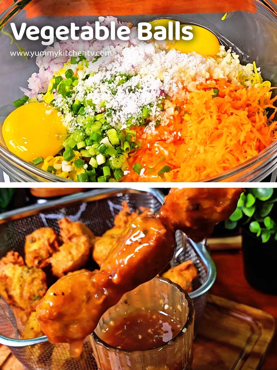 Vegetable Balls - Crispy, Healthy, and Delicious - Yummy Kitchen