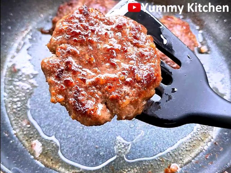 Burger Steak Recipe with Mushroom sauce ( Beefy and Creamy ) - Yummy ...