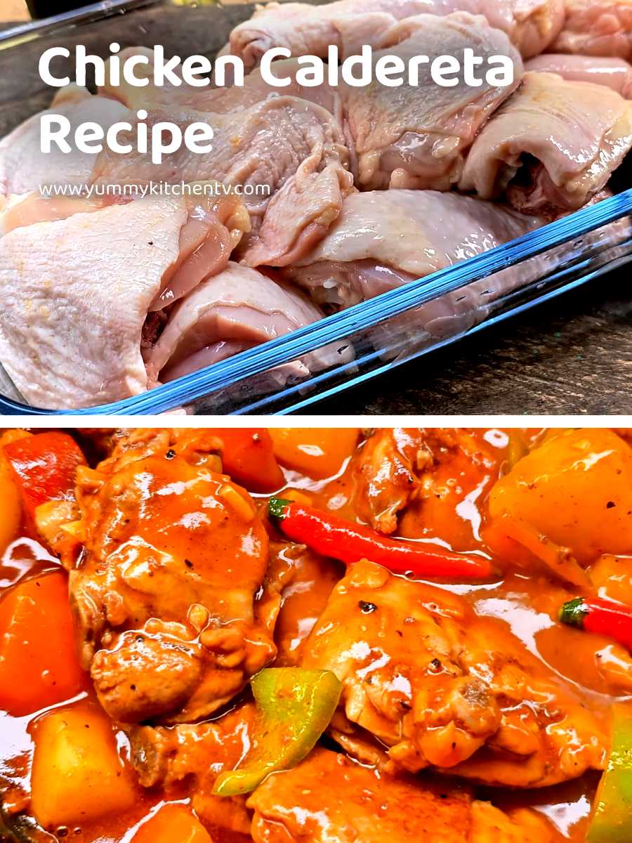 Chicken Caldereta Recipe - “Kalderetang Manok” - Yummy Kitchen