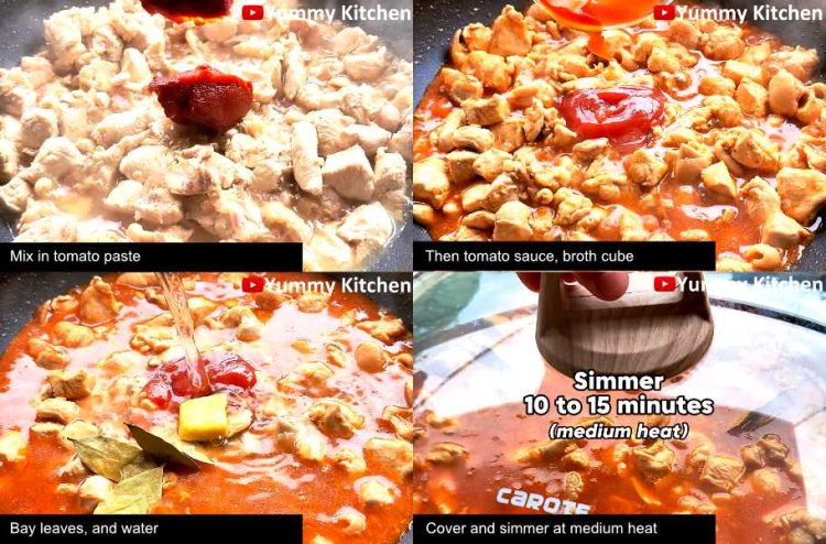 Chicken Menudo Recipe - A one pan Filipino-Spanish chicken dish - Yummy ...