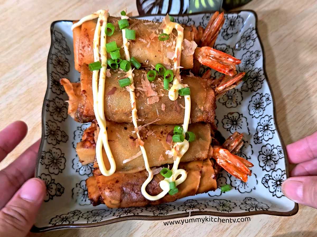 Pork Shrimp Shanghai - Crispy, Flavorful Filipino Spring Rolls - Yummy ...