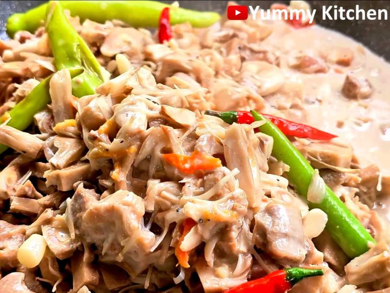 Ginataang Langka: Creamy Unripe Jackfruit in Coconut Milk - Yummy Kitchen