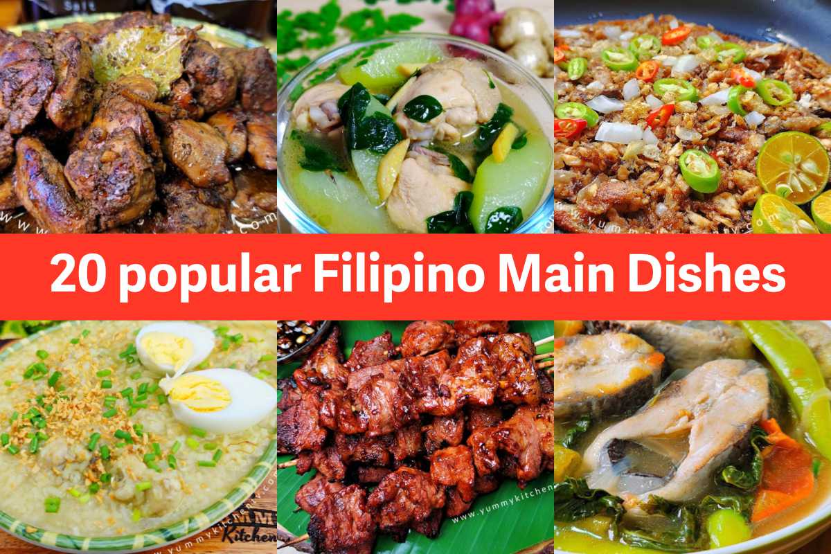 20 Popular Filipino Main Dishes - Must Try Classics - Yummy Kitchen