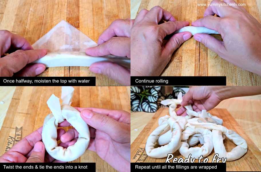 Chicken Shanghai - Crispy Filipino Chicken Spring rolls - Yummy Kitchen