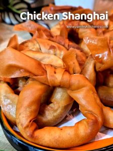 Chicken Shanghai - Crispy Filipino Chicken Spring rolls - Yummy Kitchen
