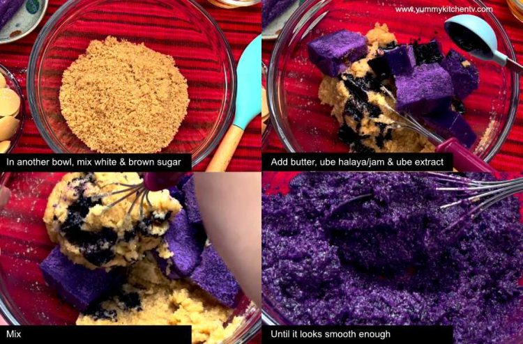Ube Cookie Recipe - a vibrant twist on a classic cookie - Yummy Kitchen