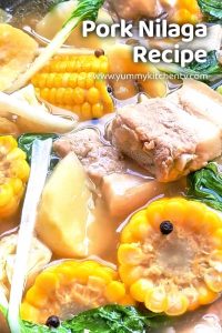 Pork Nilaga Recipe - A hearty Filipino Broiled Pork Soup - Yummy Kitchen