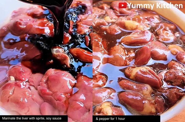 Sinarsahang Atay ng Manok Recipe - A Filipino Chicken Liver Dish Yummy ...