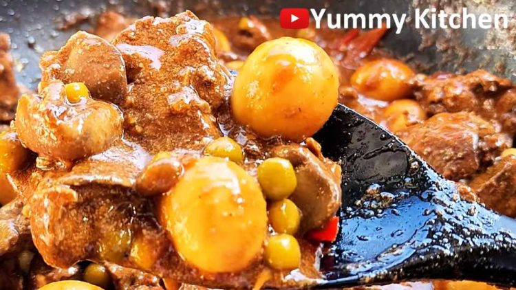 Sinarsahang Atay ng Manok Recipe - A Filipino Chicken Liver Dish Yummy ...