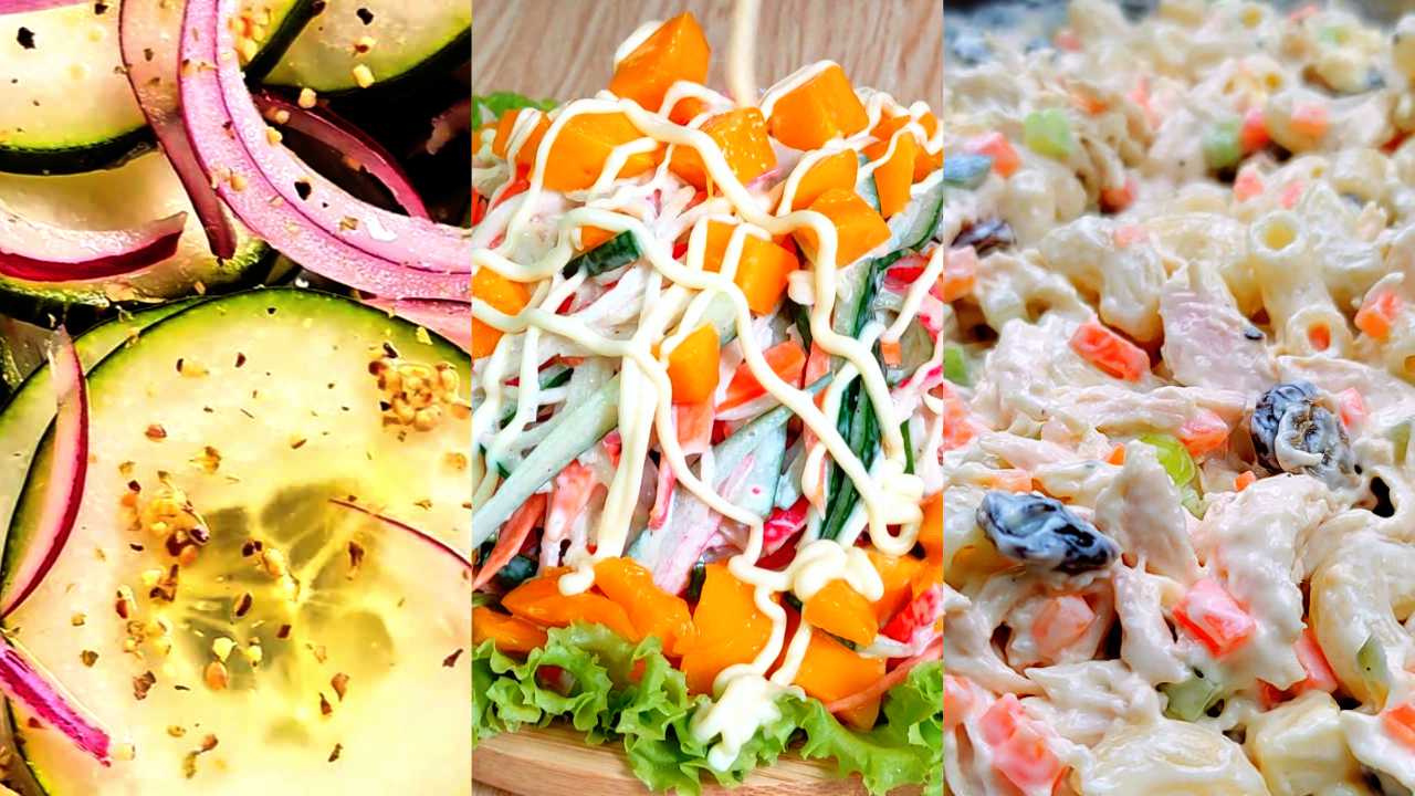 50 Salad Recipes - Fresh, Flavorful Salads that will Satisfy - Yummy ...