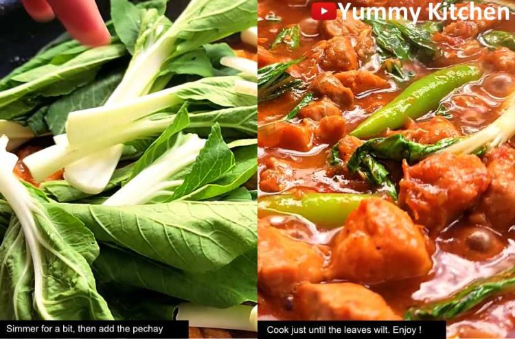 Pork Kinamatisan Recipe - A Comforting Filipino Favorite - Yummy Kitchen