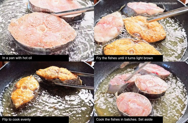 Ginataang Tanigue Recipe – Fresh Spanish Mackerel Steak in Creamy ...
