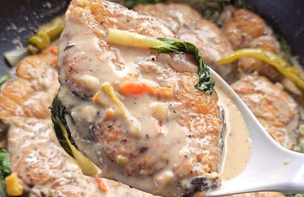 Ginataang Tanigue Recipe – Fresh Spanish Mackerel Steak in Creamy ...