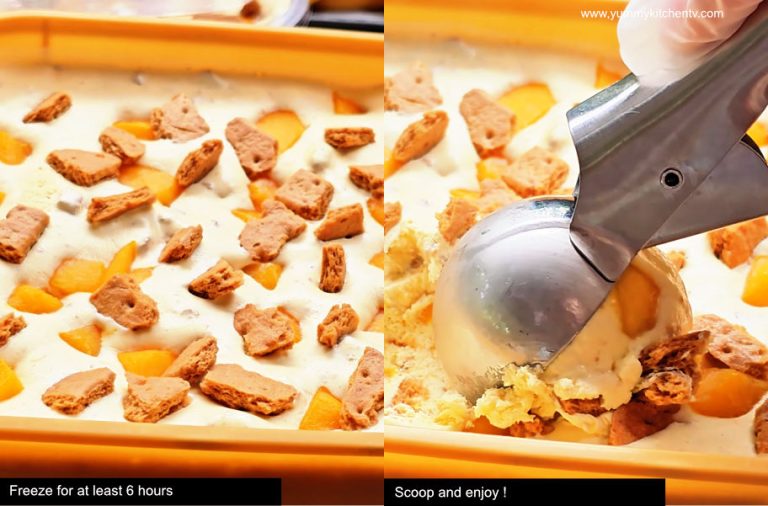Mango Graham Ice Cream - A Creamy No-Bake with 4 ingredients - Yummy ...