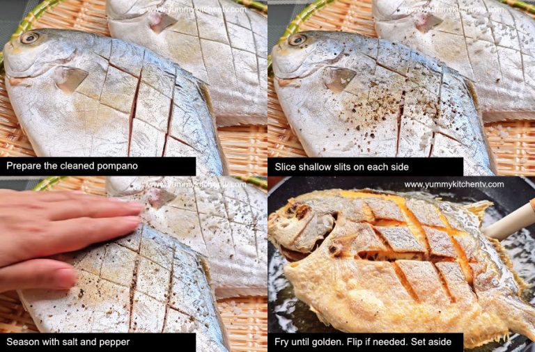Pompano Steak - a flavorful and easy seafood dish - Yummy Kitchen