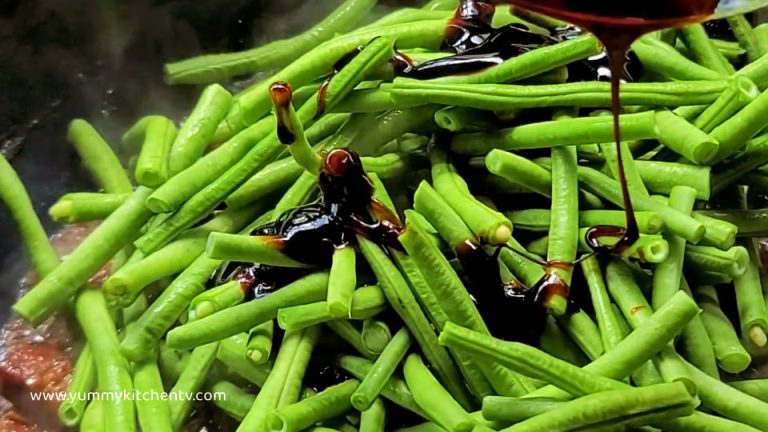 Adobong Sitaw with Pork Belly - A Flavorful Filipino Ulam Recipe ...